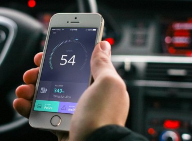 Mobile App Design Inspiration - Speedometer - Designbeep