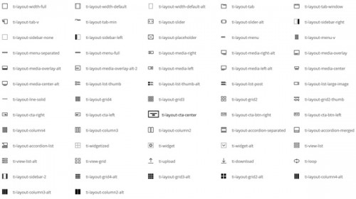 Free Download : Themify Icons 320+ Pixel-perfect Icons for Web and Apps ...