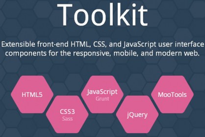 Titon Toolkit - A front-end UI Toolkit Built with HTML5, CSS3, jQuery, Sass and Grunt. - Designbeep
