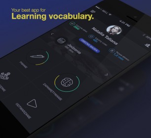 Mobile App Design Inspiration – Learning Vocabulary - Designbeep