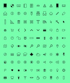 Free Download : Pixel-perfect Icon Set (100 icons - PSD, AI, EPS, PDF ...