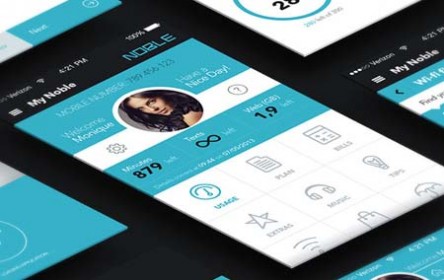 Mobile App Design Inspiration – Noble - Designbeep