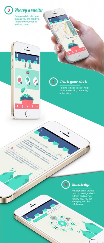 Mobile App Design Inspiration – Nreader - Designbeep