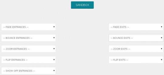 Animations v2.0 : A Versatile CSS3 Animation Pack - Designbeep