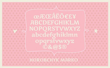 Free Font Of The Day : Marko One - Designbeep