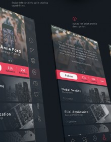 Mobile App Design Inspiration – Behance Plus - Designbeep