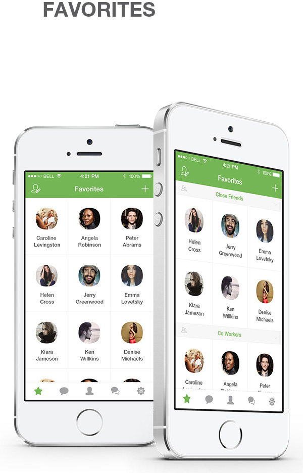 Mobile App Design Inspiration – WhatsApp Redesign for iOS 8 (2014 ...