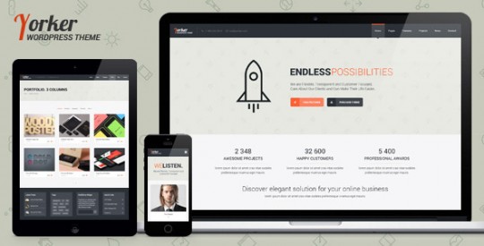 Cre8or – A Minimal Portfolio WordPress Theme - Designbeep