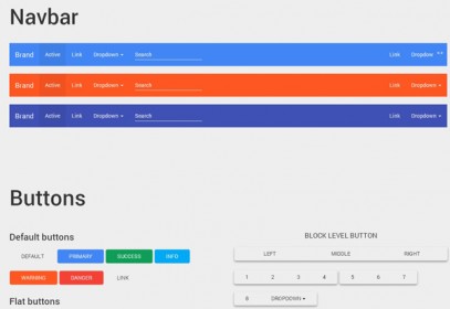 Material Design for Bootstrap - Designbeep