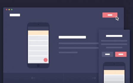 Mobile App Introduction Template - Designbeep
