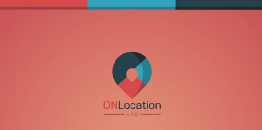Mobile App Design Inspiration – ONLocation - Designbeep