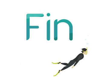 Free Font Of The Day : Fins - Designbeep