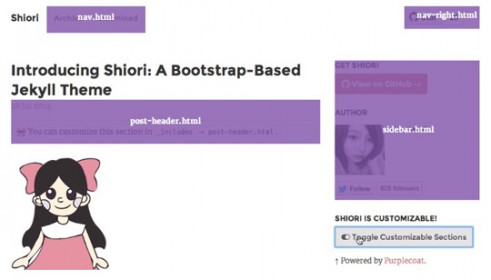 Purplecoat.js - Simple Labeled Overlays - Designbeep