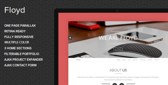 Collection Of Joomla Templates Using Parallax Effect Designbeep