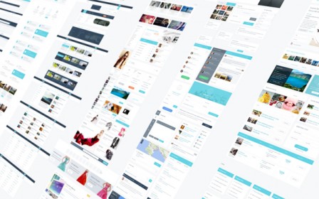 Free Download : Elixir - UI Kit (100+ UI Elements , 10 PSD templates ...