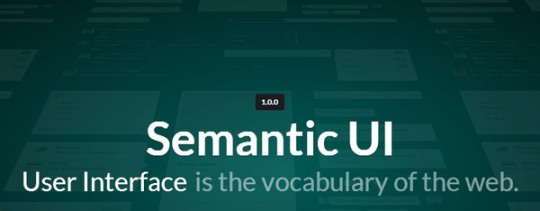 Semantic UI - A UI Component Framework - Designbeep