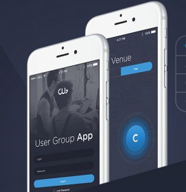 Mobile App Design Inspiration – CUG - Designbeep