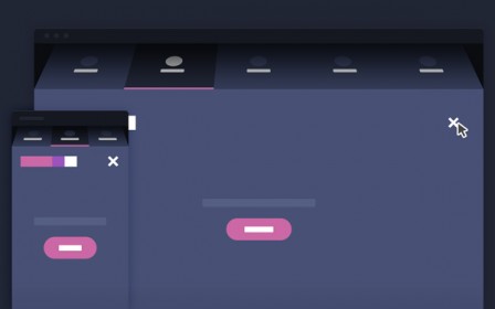 3D Rotating Navigation powered by CSS transformations - Designbeep