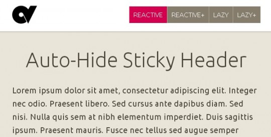 Auto-Hide Sticky Header - Designbeep Auto-Hide Sticky Header - Designbeep