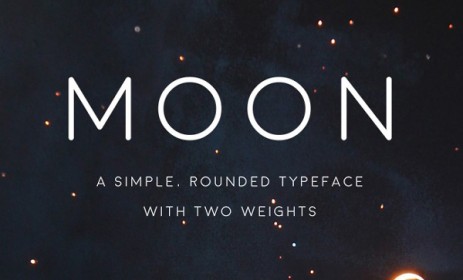 Free Font Of The Day : Moon - Designbeep