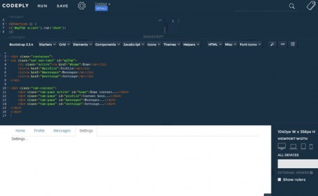 Codeply – Responsive Design Playground & Frontend Editor - Designbeep