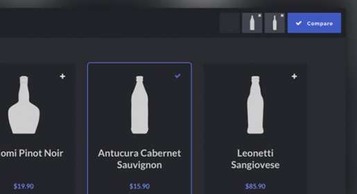 Product Comparison Layout & Effect - Designbeep