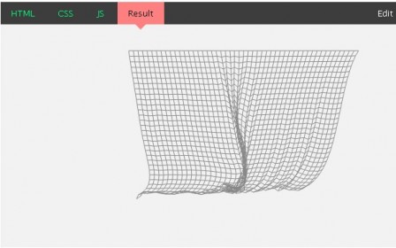 Tearable Cloth - Javascript Cloth Simulation - Designbeep