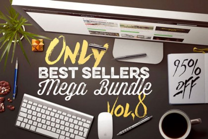 Dealjumbo Presents : Only Best Sellers - Mega Bundle! (Fonts,Graphics ...