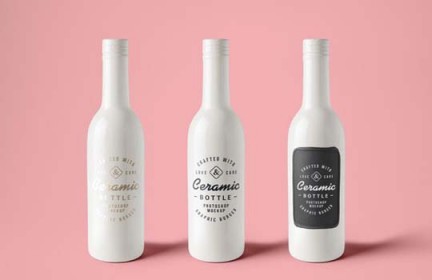 Collection Of Free Bottle PSD Mockups - Designbeep
