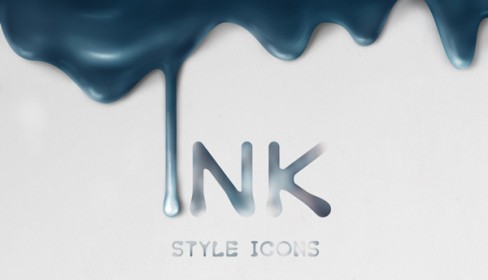 Free Download : 100 Ink Style Icons - Designbeep