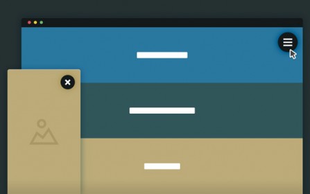 Project Cards Template - Expandable projects & a Full-page navigation ...