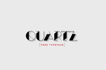 Fresh Free Font Of The Day : Quartz - Designbeep