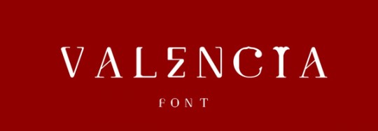 Fresh Free Font Of The Day : Valencia - Designbeep