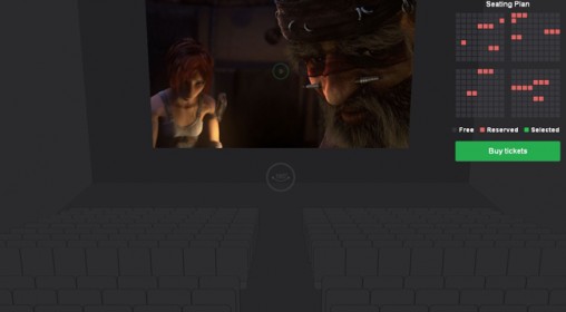 Cinema Seat Preview Experiment With CSS - Designbeep