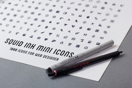 1000 New FREE Vector Mini Icons For Web Designers (PSD / AI / EPS / PNG ...