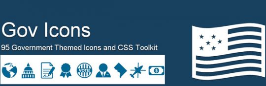 Govicons - Government Themed Icons and CSS Toolkit - Designbeep