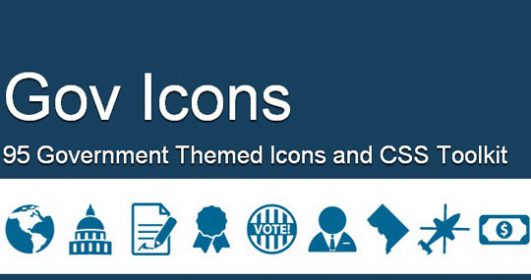 Govicons - Government Themed Icons and CSS Toolkit - Designbeep