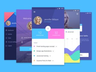 10 New and Absolutely Free App UI Kits For Designers - Designbeep