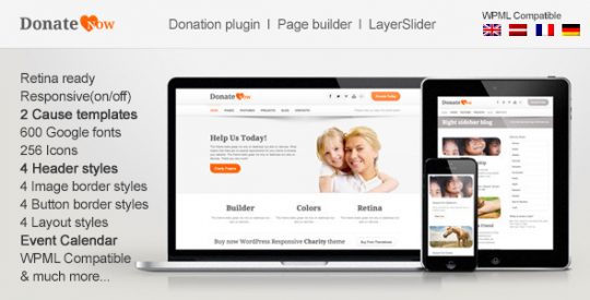 20 Best Charity, Nonprofit and Fundraising Wordpress Themes - Designbeep