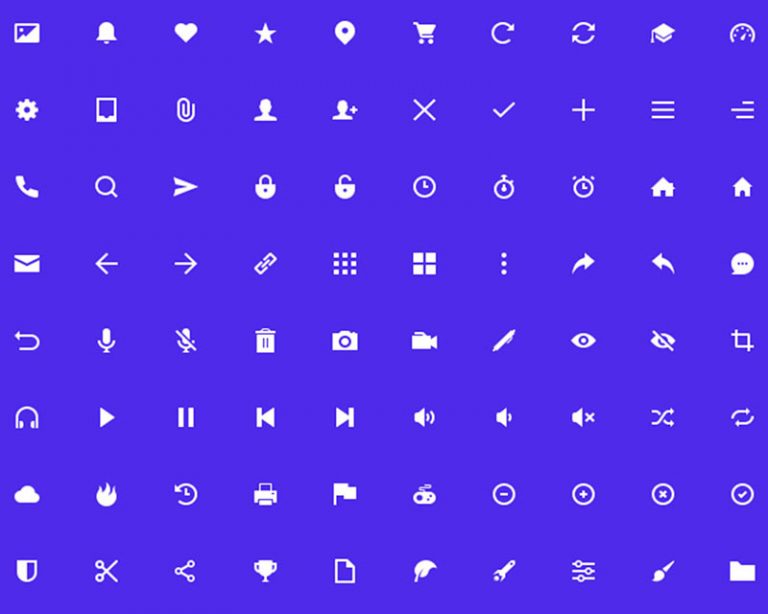 50 Free UI Kits, Icons and Fonts for Designers - Designbeep