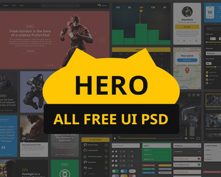 50 Free UI Kits, Icons and Fonts for Designers - Designbeep