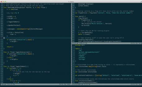 Micro - A modern and intuitive terminal-based text editor - Designbeep