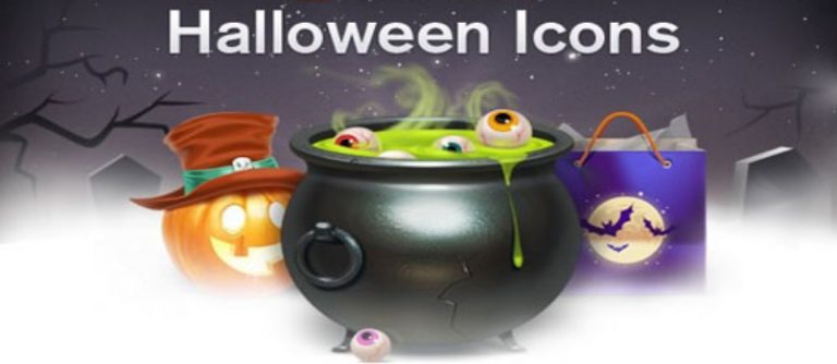Free Download: Halloween Icon Set - Designbeep