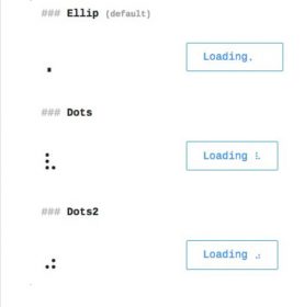Text Spinners - Text Loading Indicators (CSS Only) - Designbeep