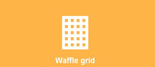 Waffle Grid - Easy to Use Flexbox Grid System - Designbeep