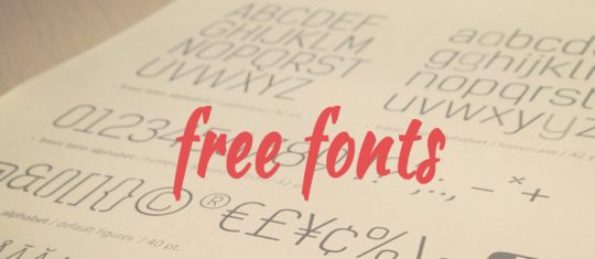 7 Free Professional Fonts For Your Font Library - Designbeep