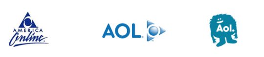 Aol - One Of The Boldest Logo Rebranding Cases Ever - Designbeep