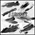 250 Free Paint Stroke Brushes for Photoshop - Designbeep