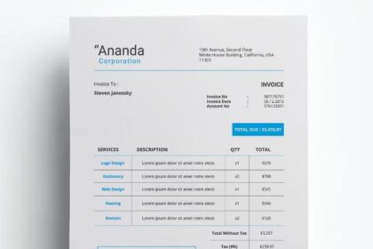 40+ Free And Pro Invoice Templates (easy to customize) 2025 - Designbeep