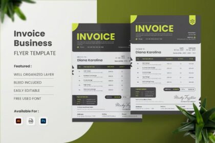 40+ Free And Pro Invoice Templates (easy to customize) 2025 - Designbeep